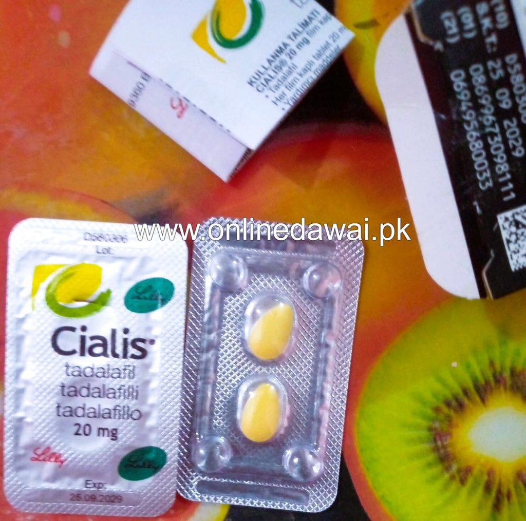 Cialis 20mg Tablet (pack of 4) Price in Pakistan | Online Dawai