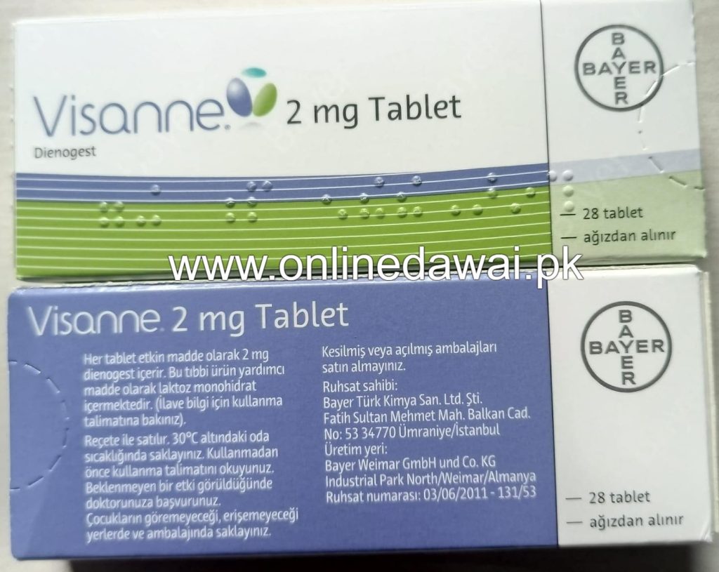 Visanne Dienogest Tablets